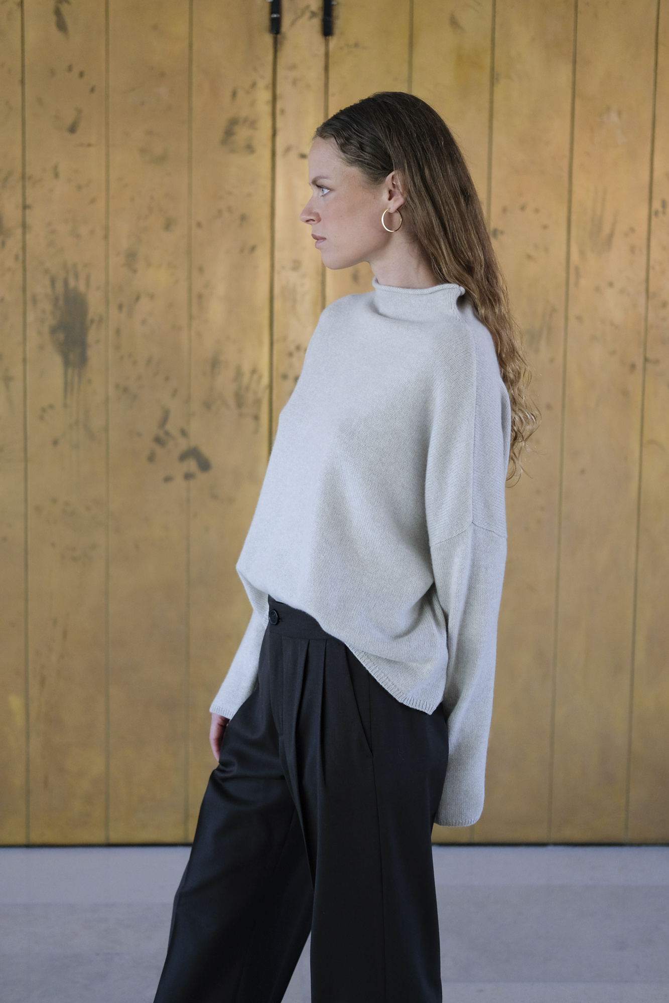 Lisa Yang Sandy Sweater Sand › Sweaters Soul Sister