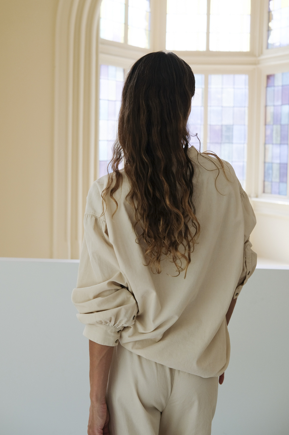 xirena atlee shirt cream cord › blouses | soul-sister