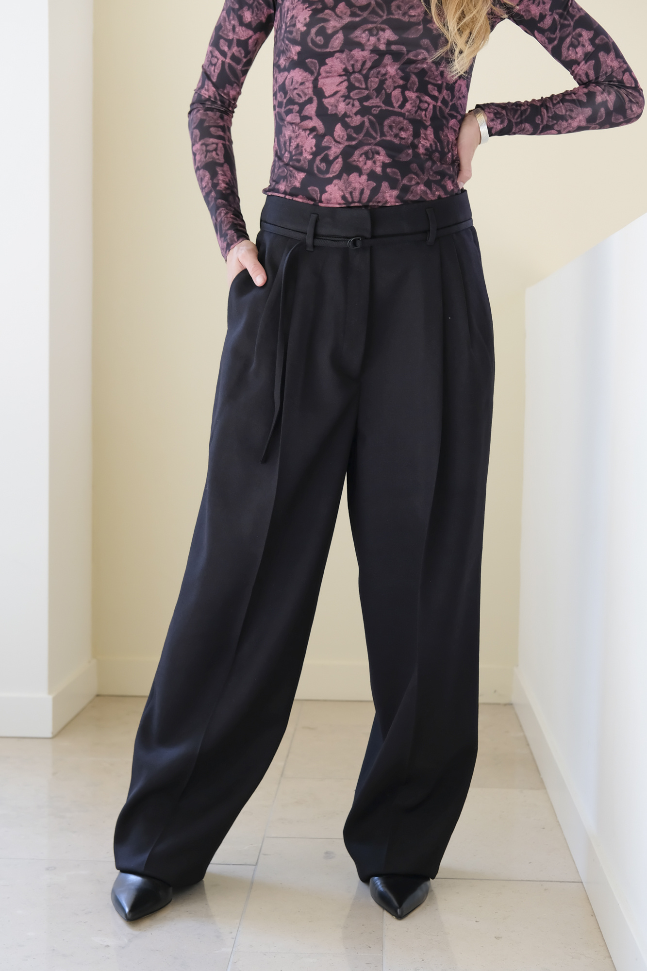 christian wijnants pina trousers black › pantalons | soul-sister