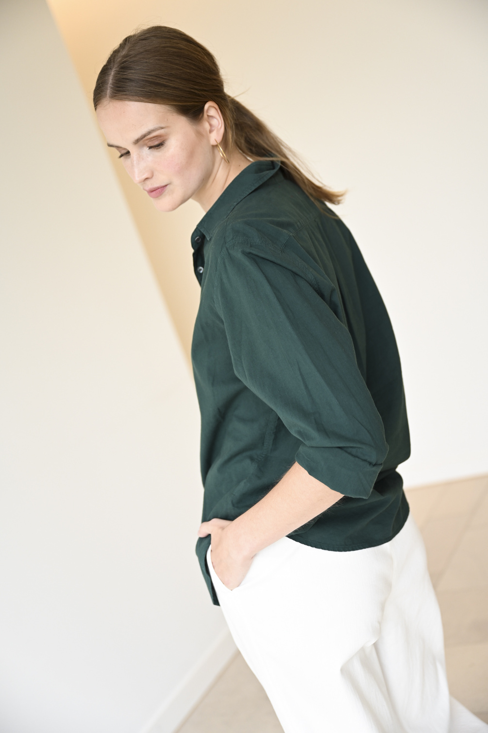 xirena beau shirt dark forest › blouses | soul-sister