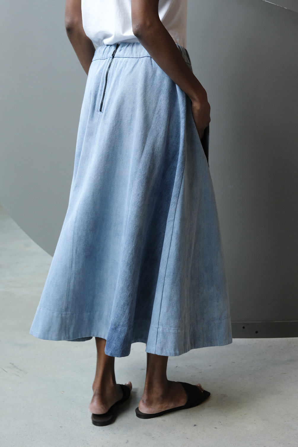 girls of dust meadow skirt denim blue › rokken | soul-sister